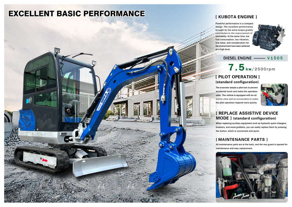 Nueva miniexcavadora de 2 toneladas con cabina Fabricante_Precio ...